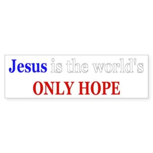 JESUS CHRIST: OUR ONLY HOPE – The Place of Praise